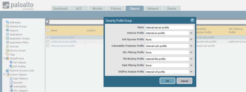 Palo Alto – Security Profiles – All Things Network